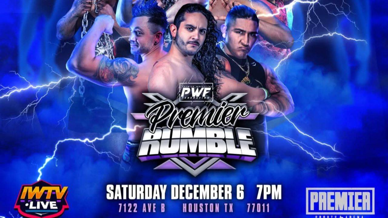 LIVE: PWF (TX) "Premier Rumble 2025" - IWTV.live Live Event - IndependentWrestling.tv