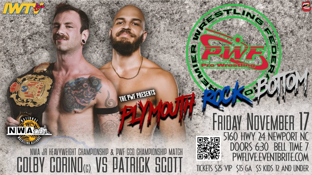 LIVE: PWF "Plymouth Rock Bottom" - IWTV.live Live Event ...